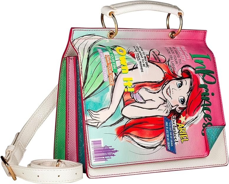 Danielle Nicole X Disney Little Mermaid Ariel Magazine Crossbody Bag ...
