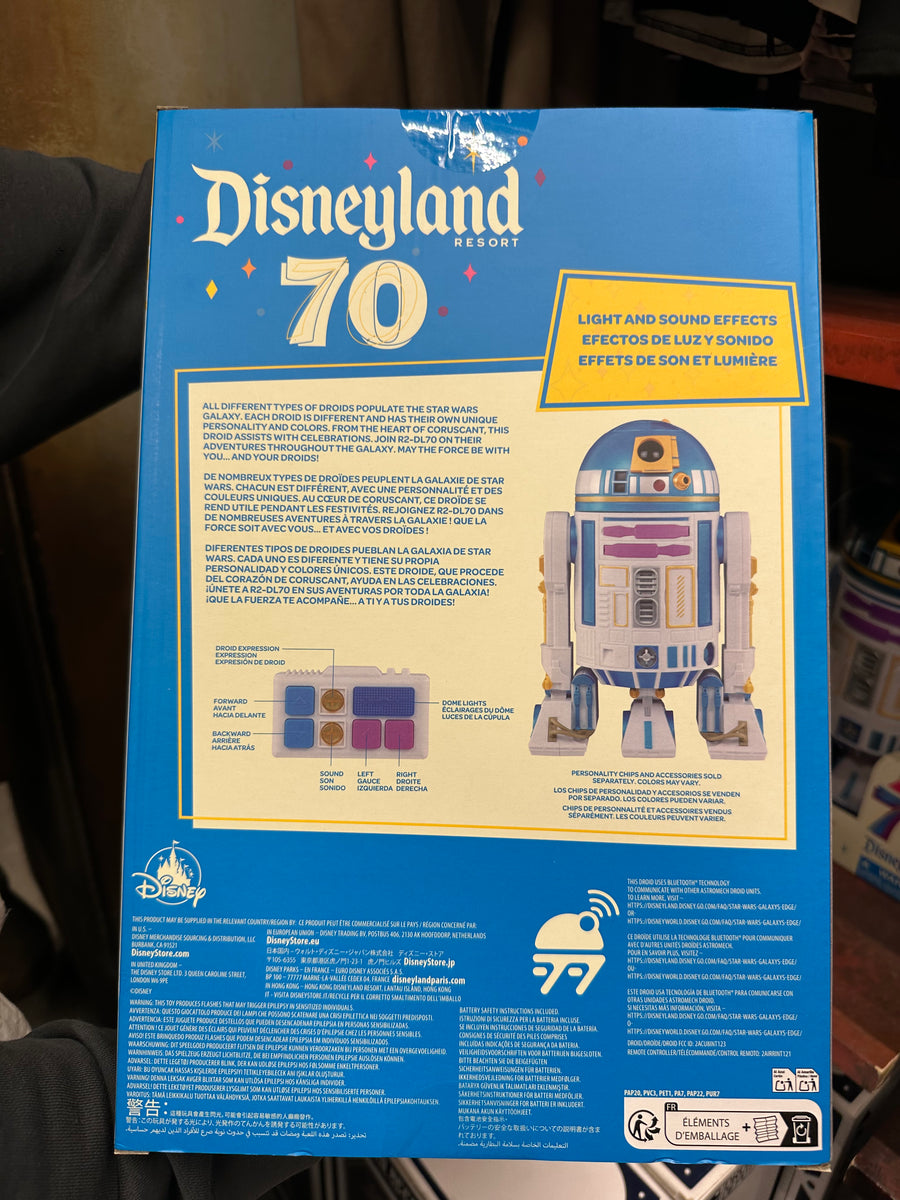 Disneyland 75th Anniversay Galaxy's Edge Droid Depot R2-D2 Remote Cont ...
