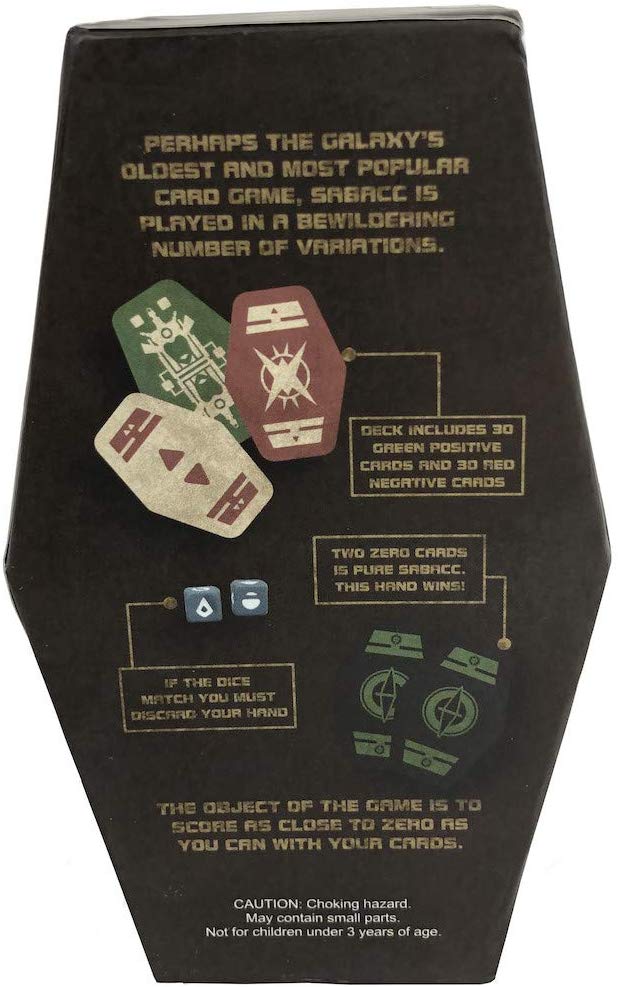 Star Wars Galaxy’s Edge SABACC Cards Deck – The Line Jumper