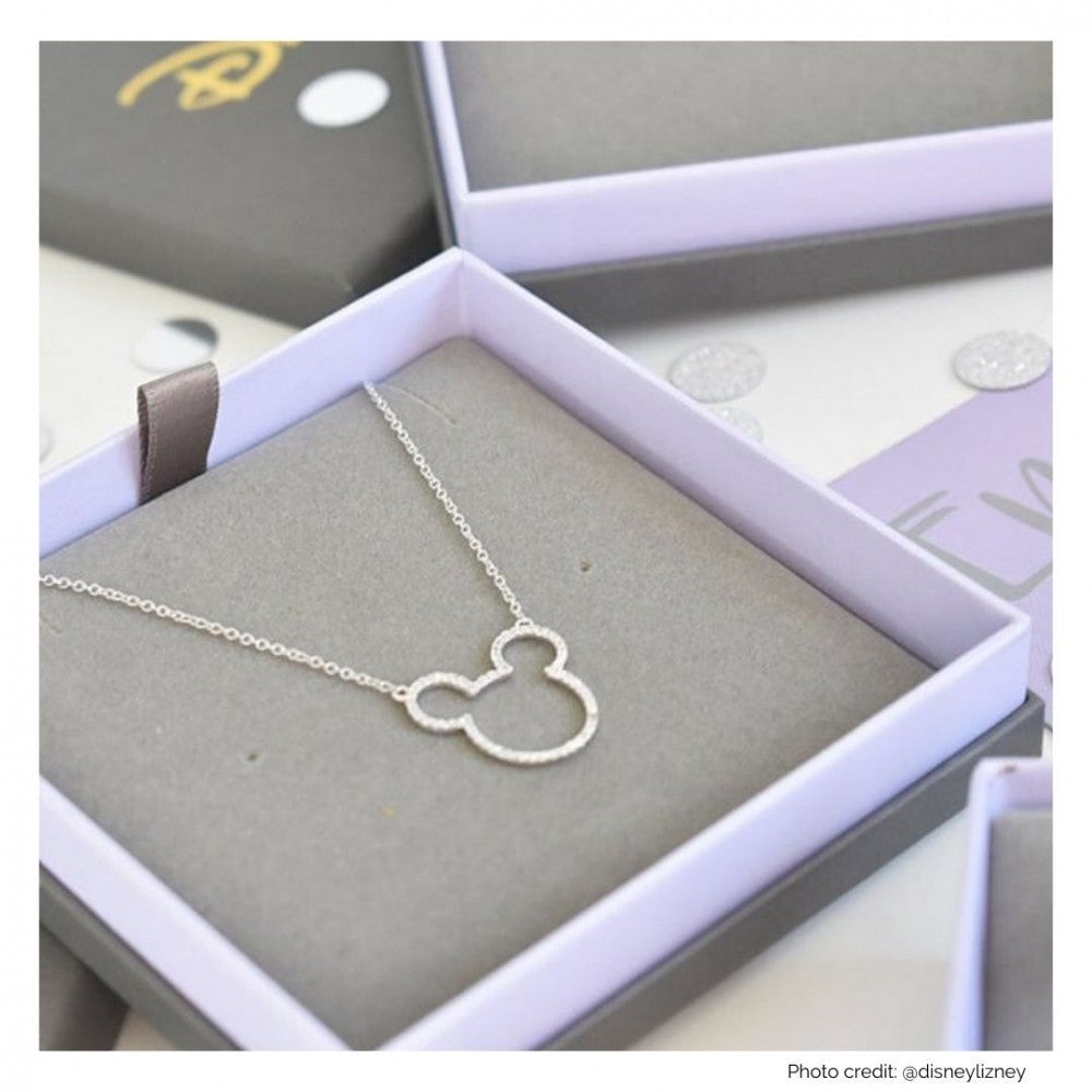 Disney Couture Kingdom Sparkle & Shine 925 Sterling Silver Mickey Mous ...