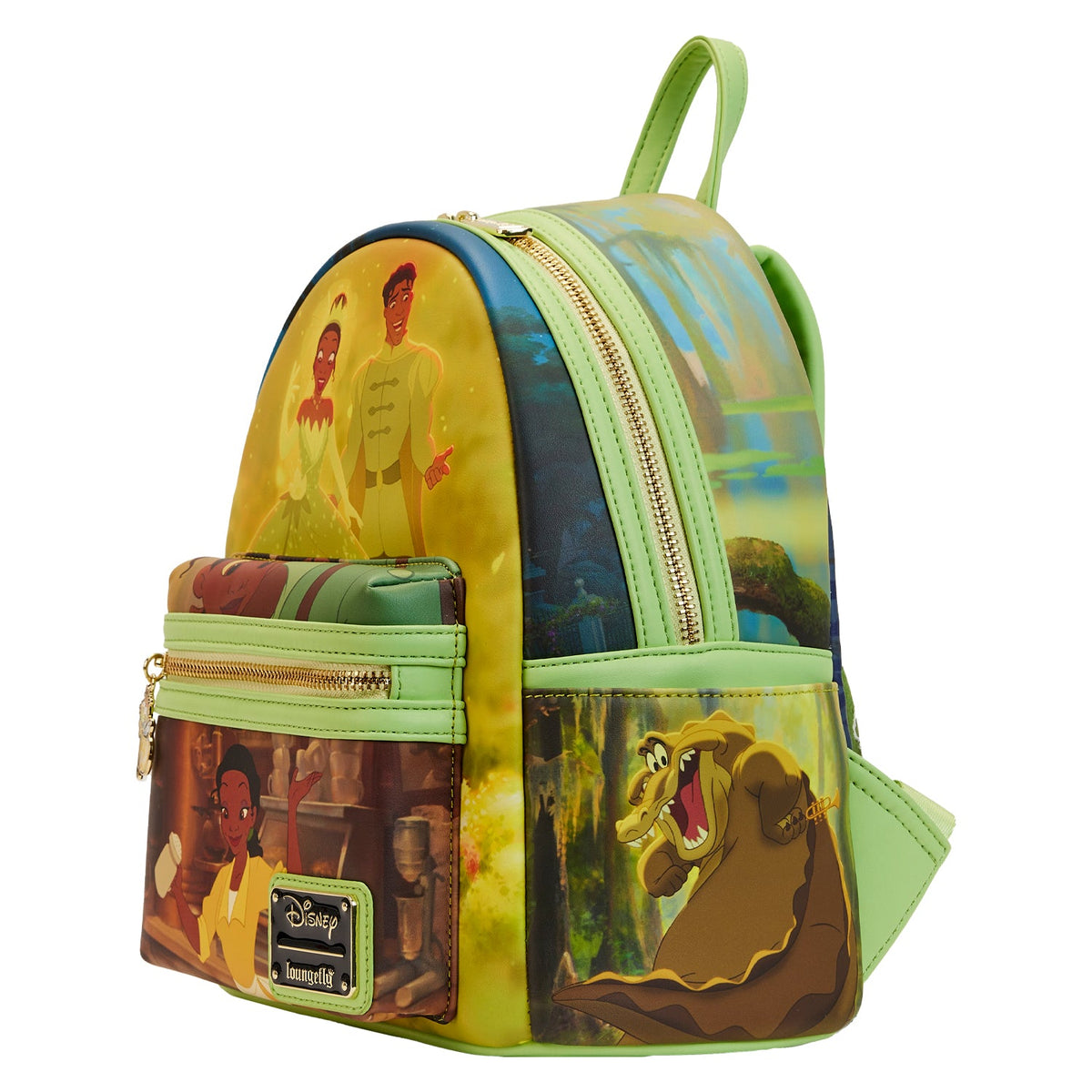 Loungefly Disney Princess and the Frog Princess Scene Mini Backpack ...