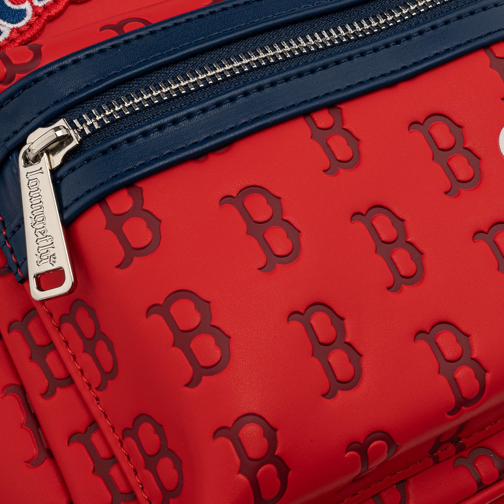 Loungefly MLB Boston Red Sox Logo Mini Backpack – The Line Jumper