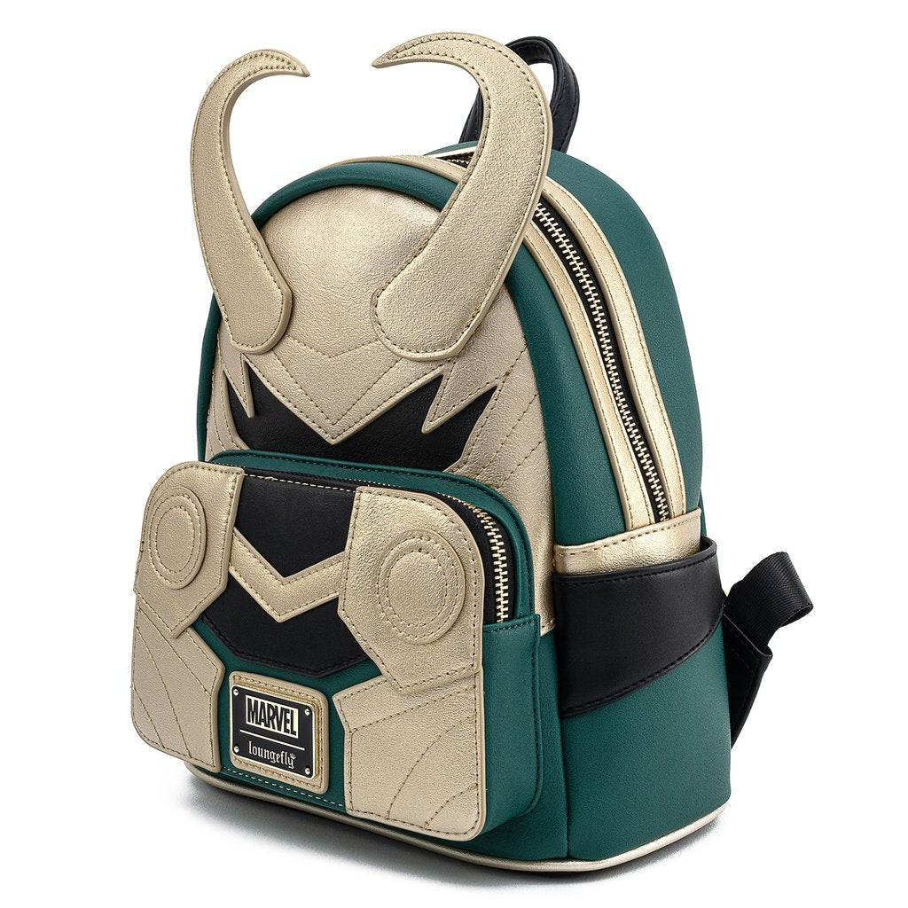 Loungefly Marvel Loki Classic Cosplay Mini Backpack – The Line Jumper