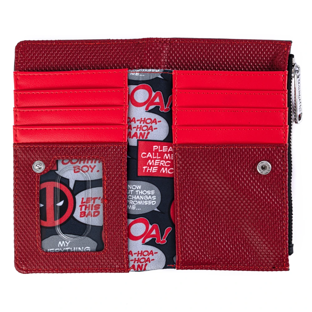 Loungefly Marvel Deadpool Merc With A Mouth Wallet – The Line Jumper