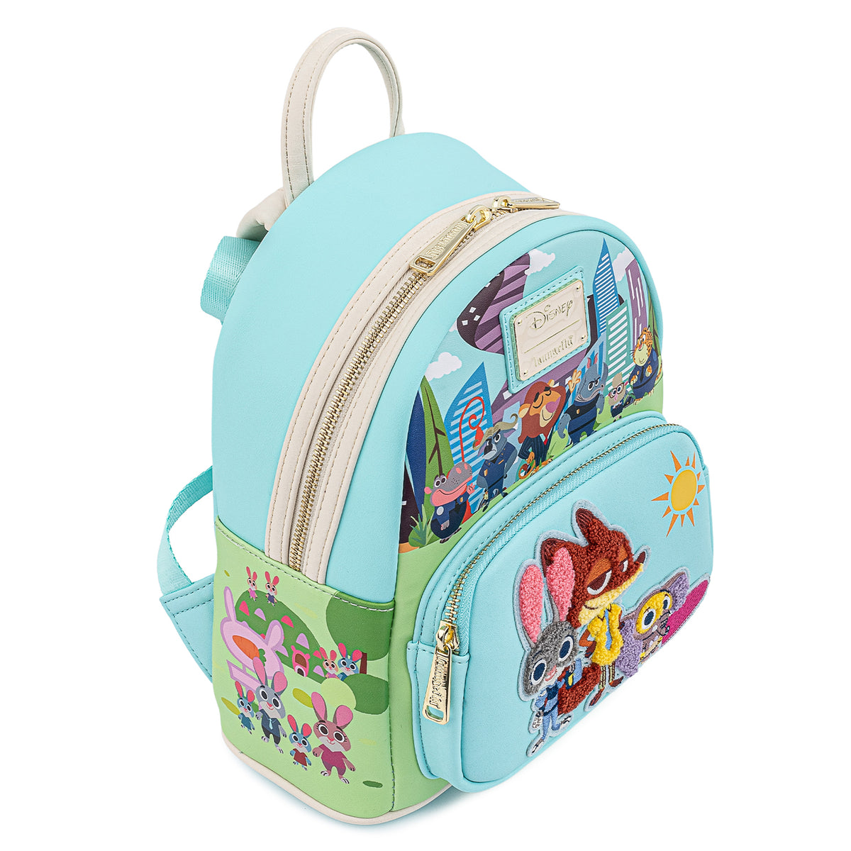 Loungefly Disney Zootopia Chibi Group Mini Backpack – The Line Jumper