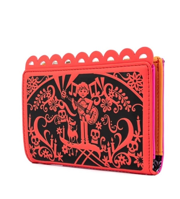 Loungefly Pixar Coco Diecut Party Flags Wallet – The Line Jumper